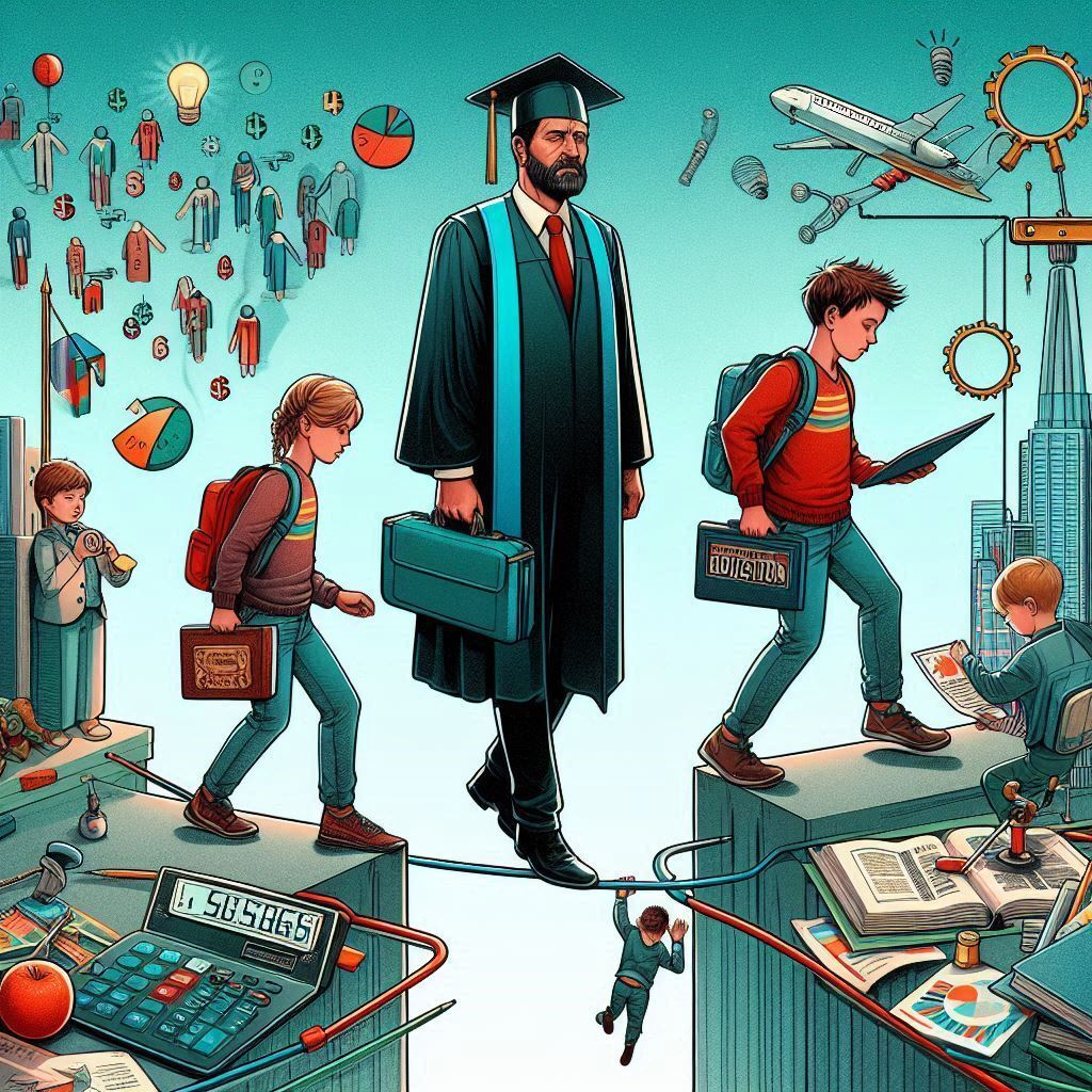 Education Gaps: A Catalyst for Class Inequality: upperandlowerclass